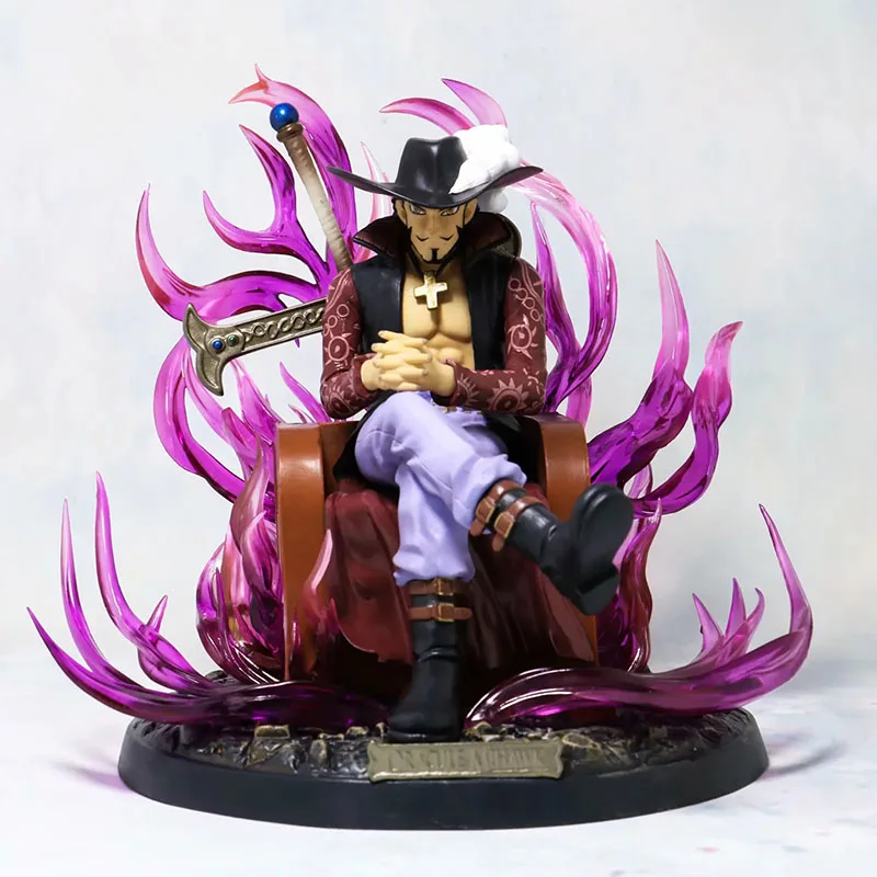One Piece Sir Crocodile Boa Hancock Dracule Mihawk fction figure 20cm ...