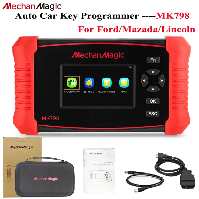 Locksmith Transponder Key Programmer For