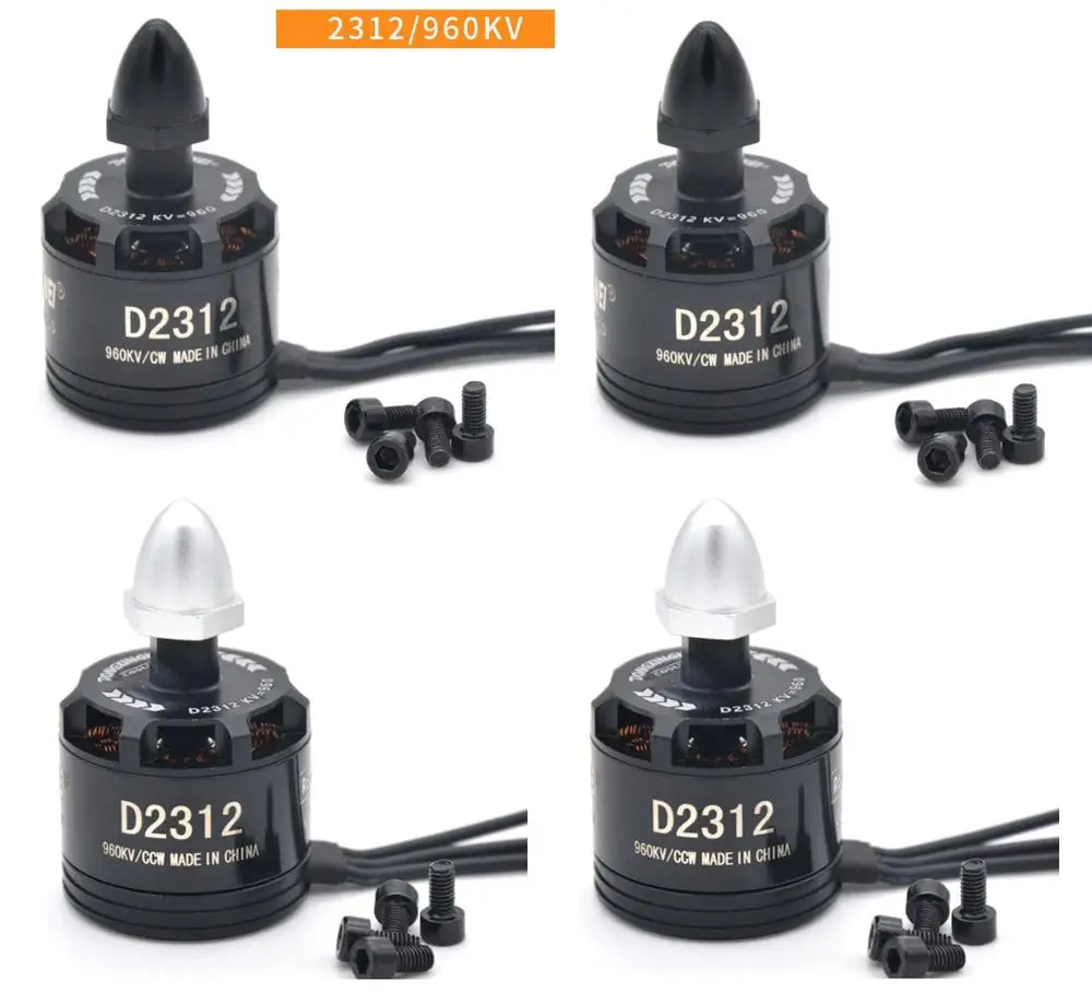 TendFlying Racing Edição Brushless Motor, 2312 BR2312 DX2312 960KV 2-4S ...