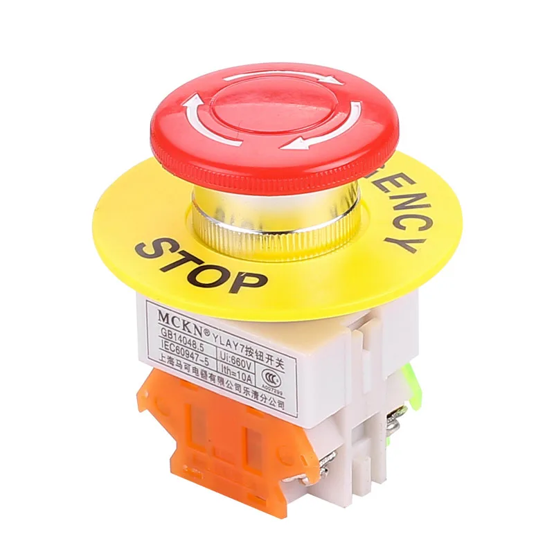 Emergency Stop Push Button Switch Ac 660v 10a Switch Equipment Lift ...