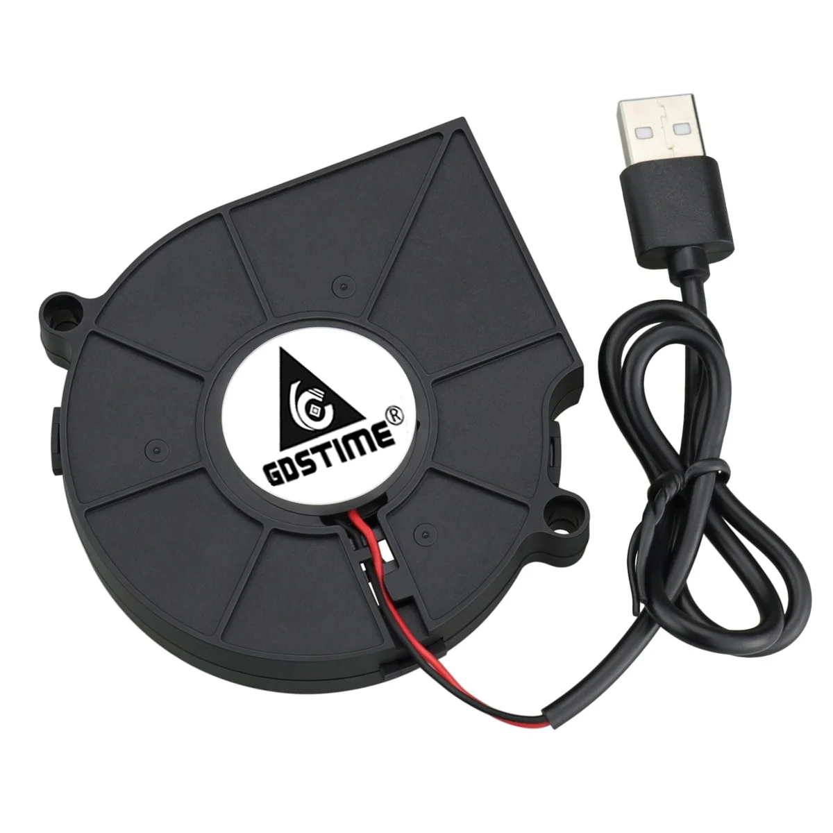 TURBINE DE VENTILATION.5020 24V fan-PAS DE RGB-Black--Ventilateur De ...