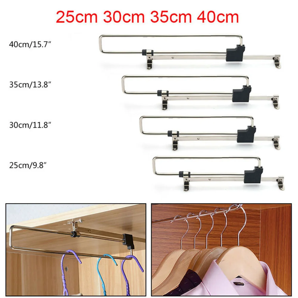 Towel-Bar-10-12-14-16-Inch-Wardrobe-Pull-Out-Clothes-Hanger-Rail ...