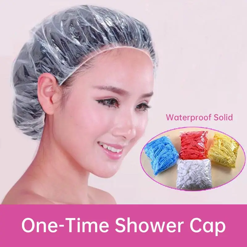 Accessoires coiffure,Bonnet jetable épais,50 pièces,couverture anti ...