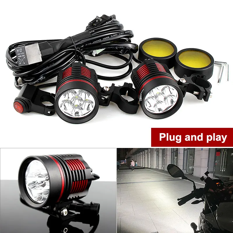 Motorcycle-fog-Lights12000lm-LED-Lamp-For-Ducati-Multistrada-1200-For ...