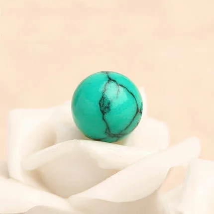 4A-Natural-Green-Turquoise-Quartz-Crystal-Single-Bead-DIY-Jewelry ...