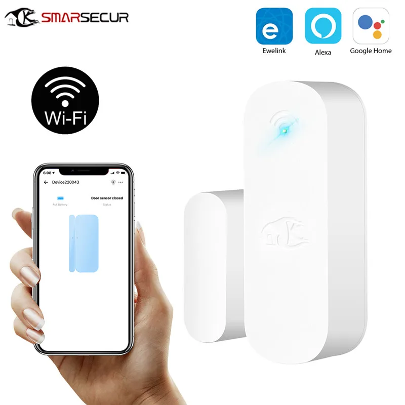 Tuya Smart Home WiFi/Zigbee Door Sensor Door Open Detectors Security ...