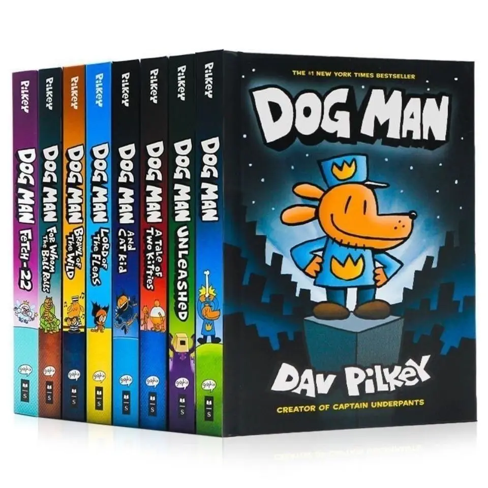 Dog Man Books Characters | Full Dog Man Books | Mothering Heights ...