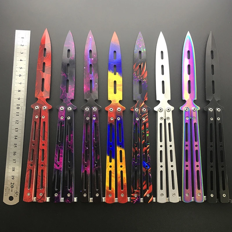 Butterfly Knife Training Knife Butterfly CS GO Knives Counter Strike ...