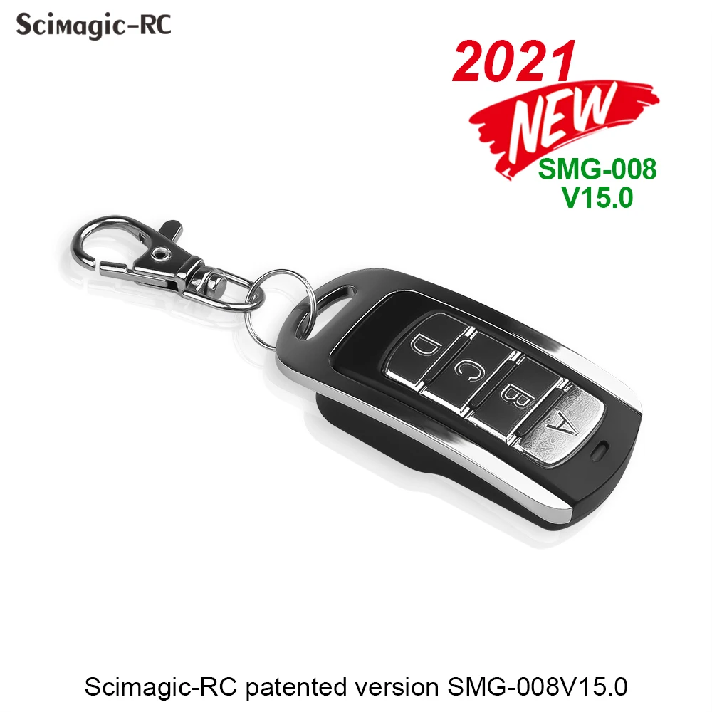 IPX5 Waterproof Garage Door Remote Control 280-868MHz Gate Key Fob ...