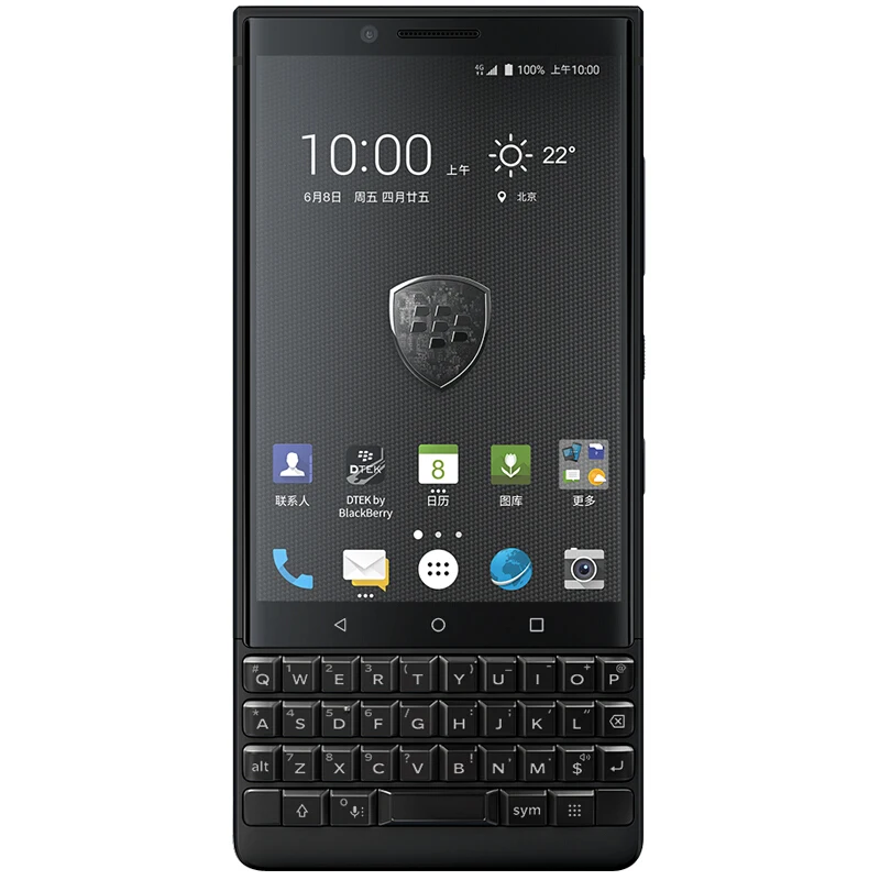 Unlocked Original blackberry key2 mobile phone 12 MP camera 6GB RAM+ ...