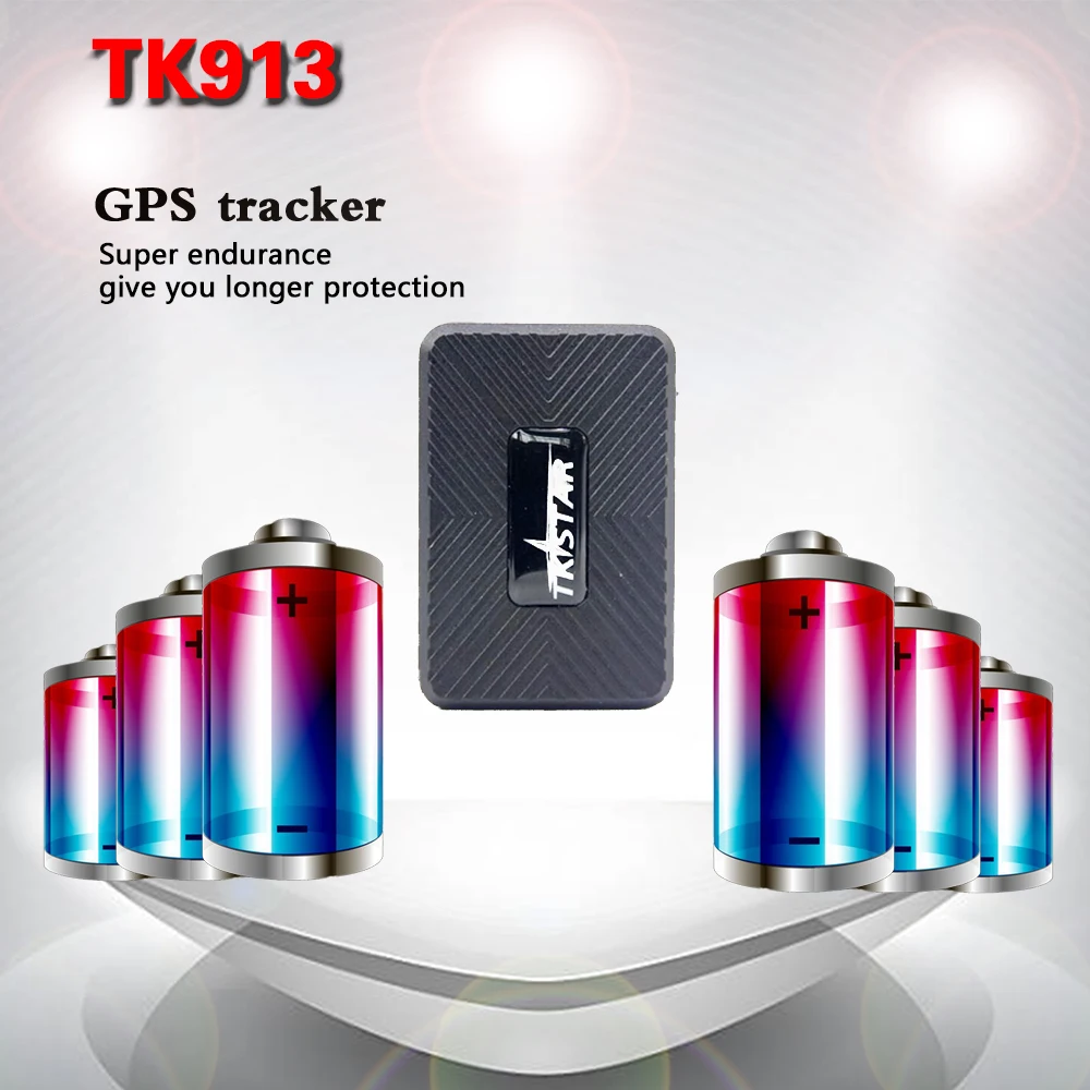 MINI Portable GPS Tracker TK913 1500mAh Powerful Magnet Vehicle ...
