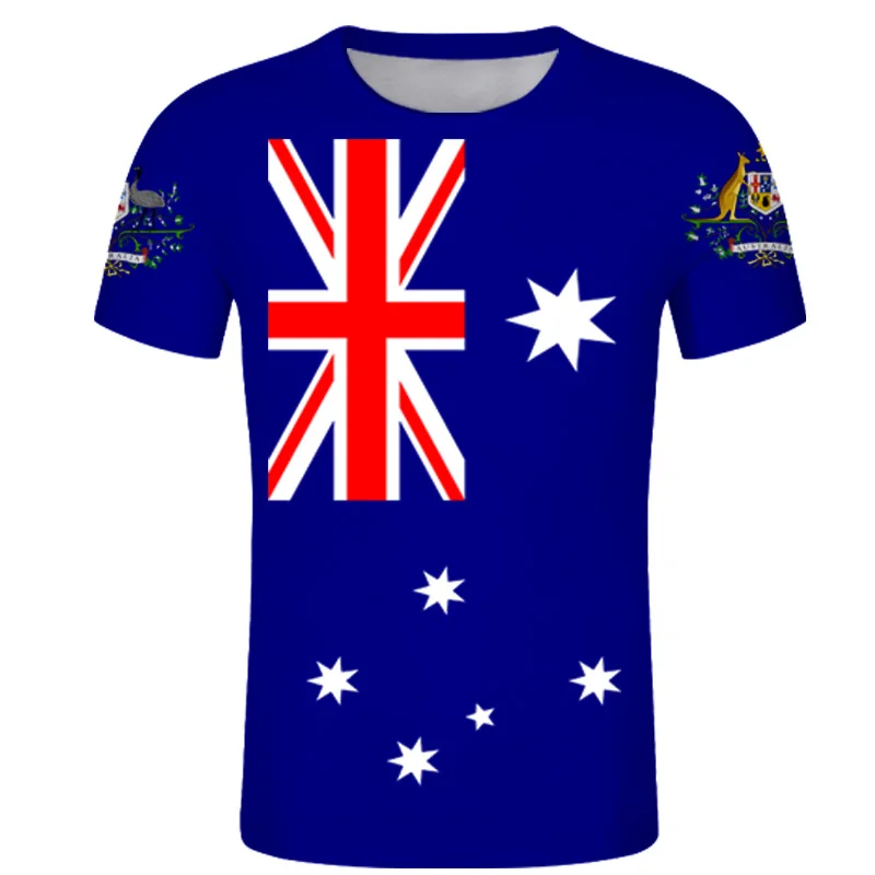 Camiseta de bandera de Australia con nombre personalizado gratis ...