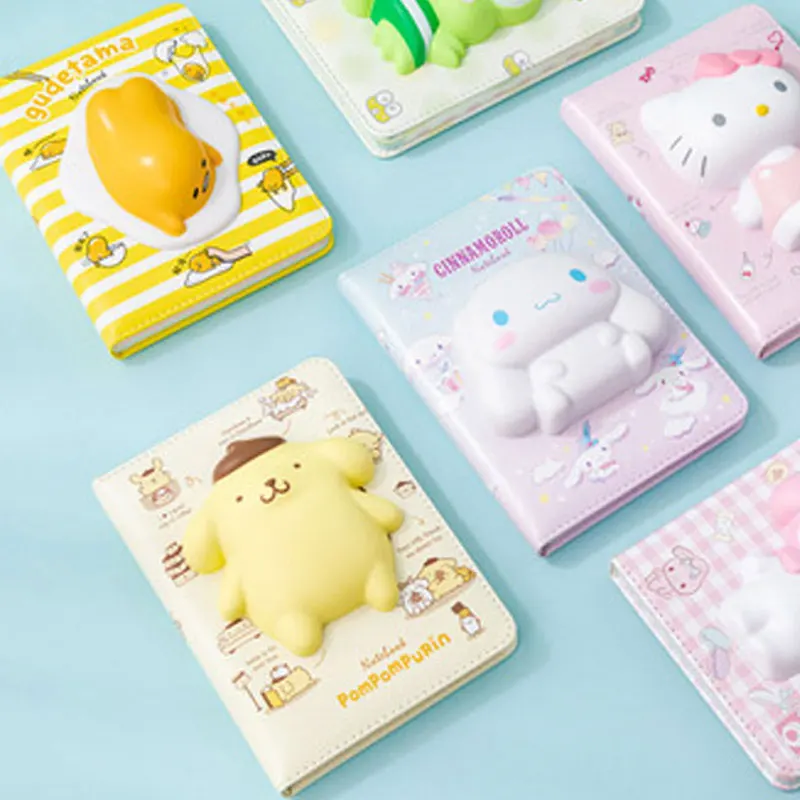 3D-Cartoon-Cat-Decompression-Notebook-Student-Kid-Funny-Anti-stress ...