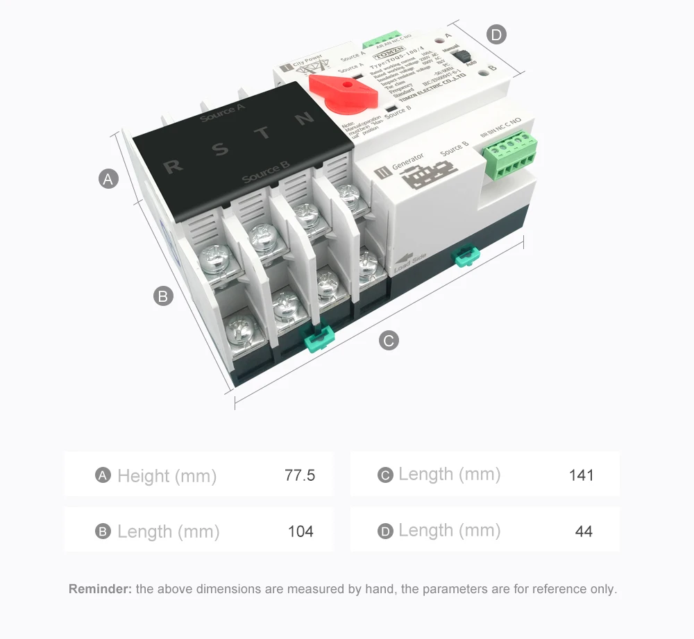 Dual Power Automatic Transfer Switch – ElectricalWall