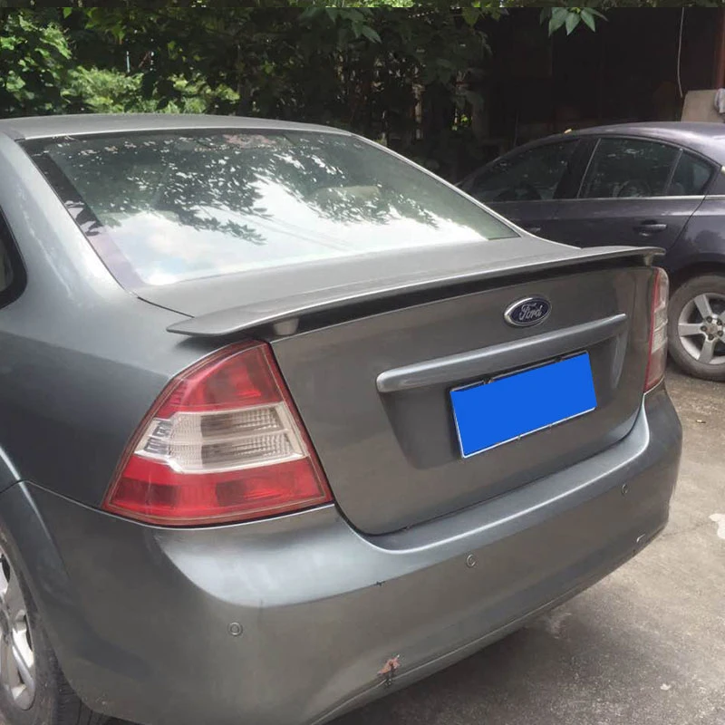 Fit For Ford Focus Spoiler 2009 2010 2011 Car ABS Plastic Unpainted ...