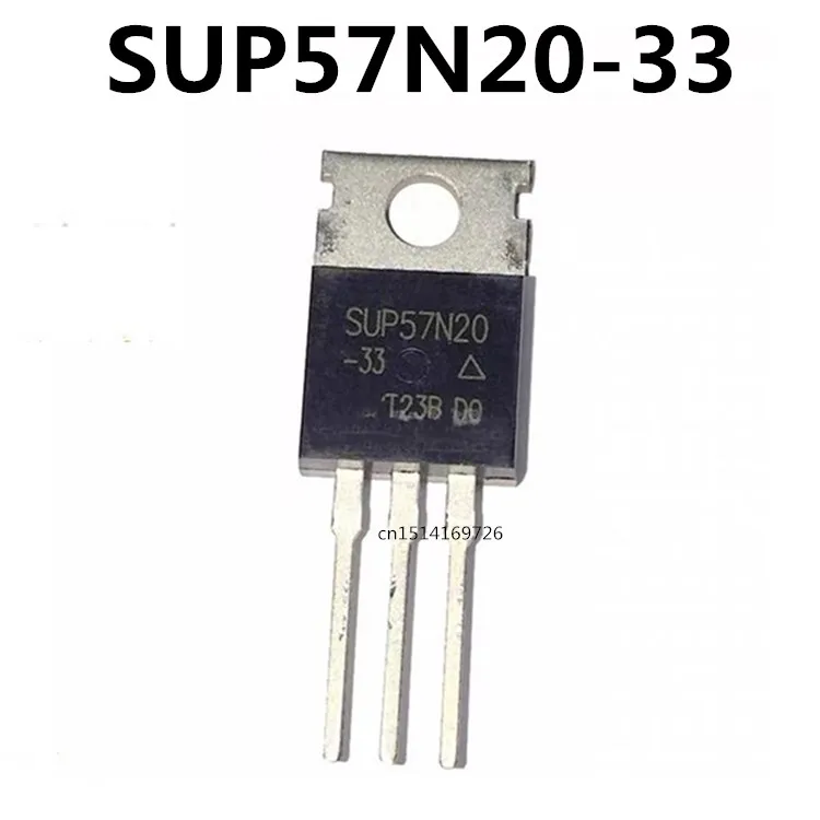 Original 5PCS/ SUP57N20 33 TO 220 200V 57A|Transistors| - AliExpress