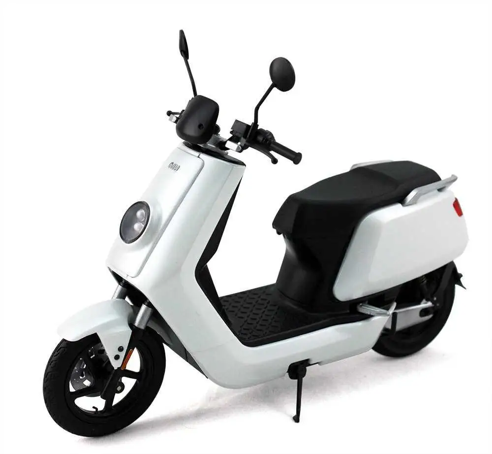 Niu scooter n modelo 1:12 do original niu lembrança presente um ...