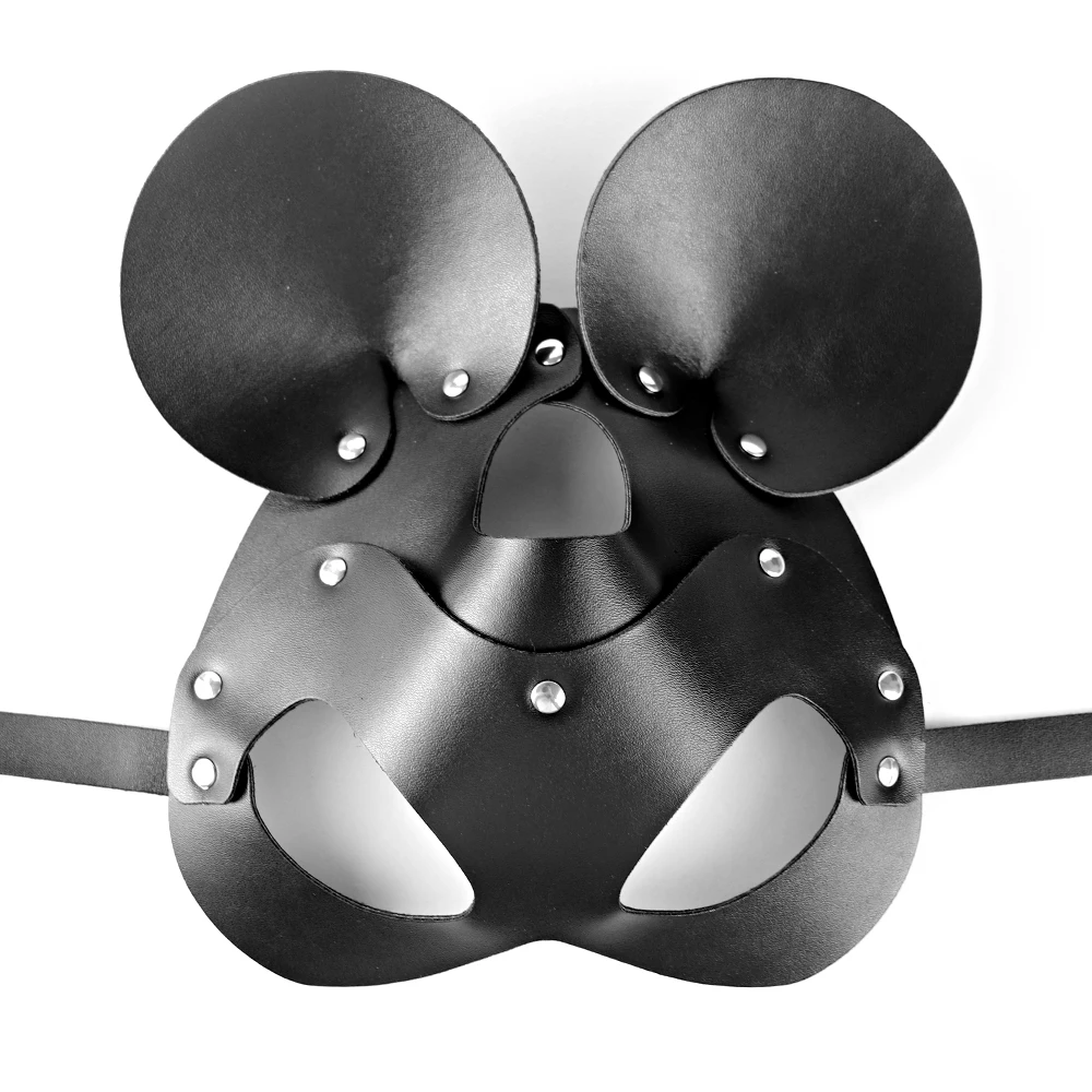 Anime Bunny Girl Travel Essential Rivet Cosplay Mask - AllCosplay.com