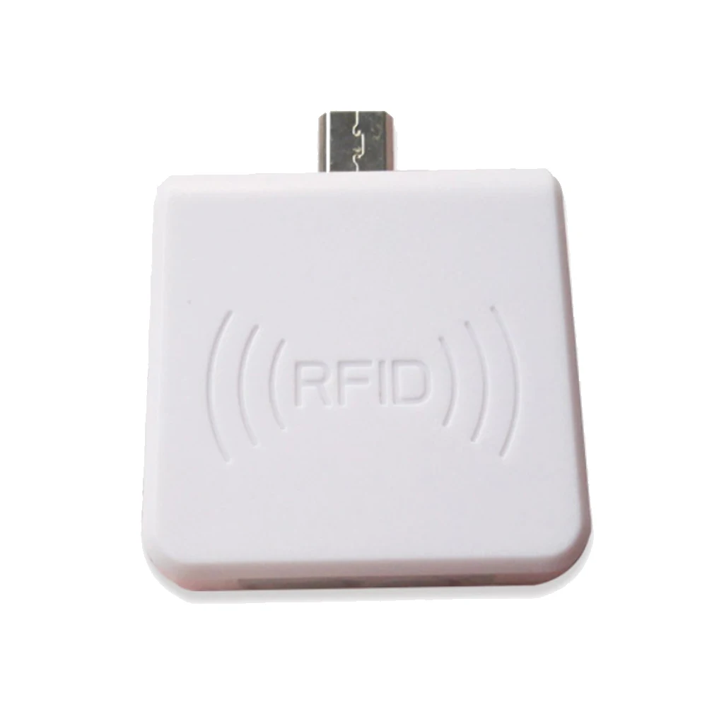 125KHz Mini RFID Reader Mobile Phone EM4100 TK4100 ID Card Reader mirco ...