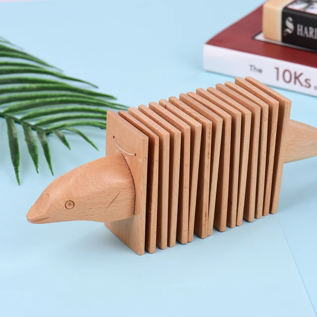 Wood Elephant-Shaped Clacker Instrument From Bali,, 50% OFF