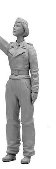 1/16 Female Tank Commander Have 2 Heads Toy Resin Model Miniature Resin ...