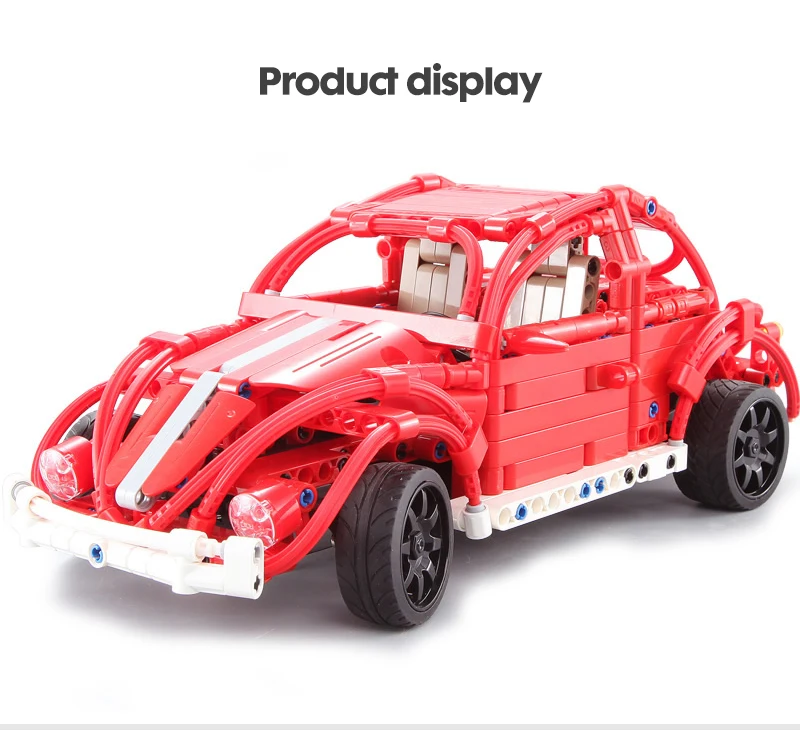 Cada C51018W RC Red Car - Building Toys