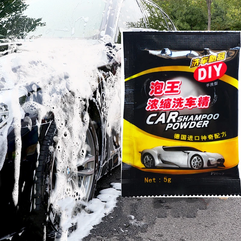 10-20PCS-Car-Wash-Powder-Car-Cleaning-Shampoo-Multifunctional-Cleaning ...