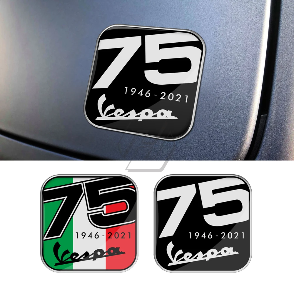 For Vespa Gts Sprint Primavera 75th 75 Years Young Anniversary Decals ...
