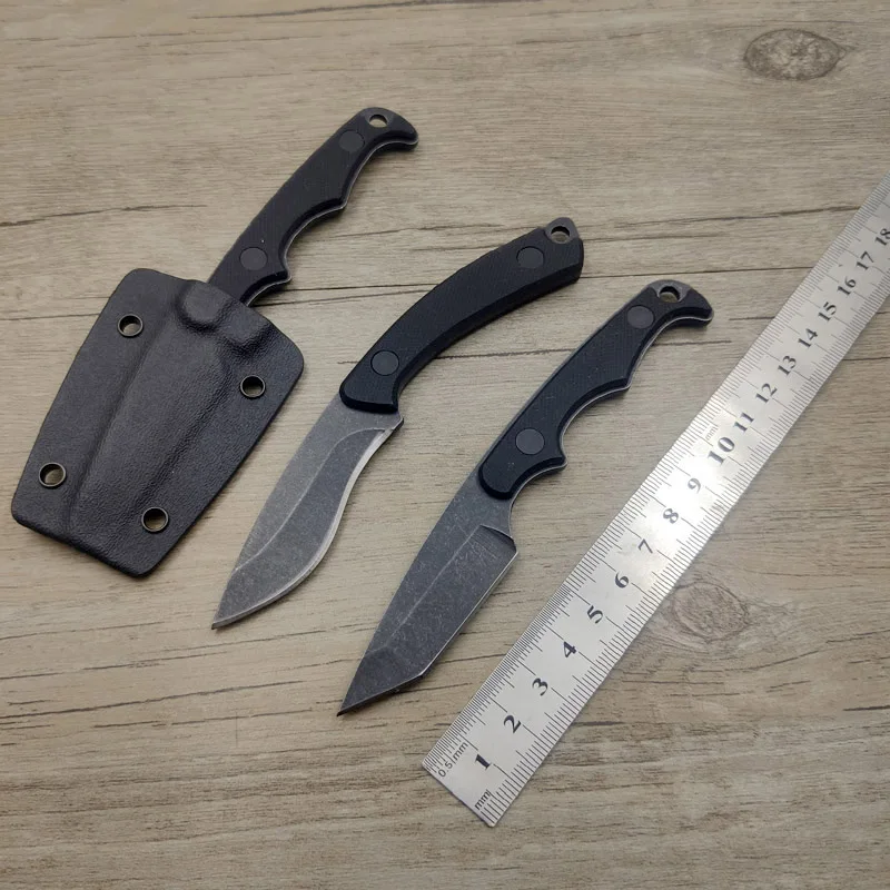 Mini Fixed Blade Pocket Knife | Knife Fixed Blade Scabbard | Edc Fixed ...