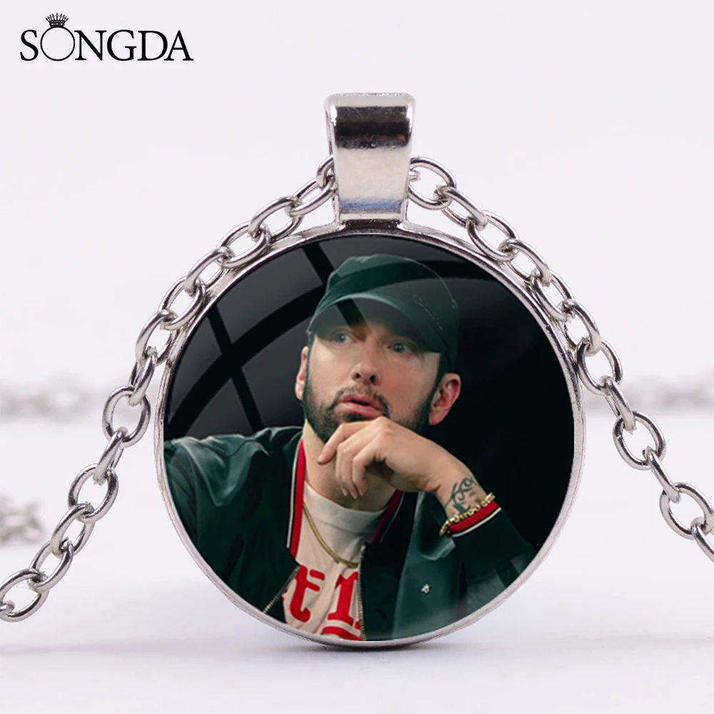 Vintage-Hip-Hop-Rapper-Eminem-Necklace-Album-Art-Poster-Printed-Glass ...