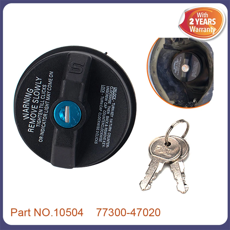 Locking-Gas-Cap-Locking-Fuel-Tank-Cover-with-Keys-10504-For-Toyota ...