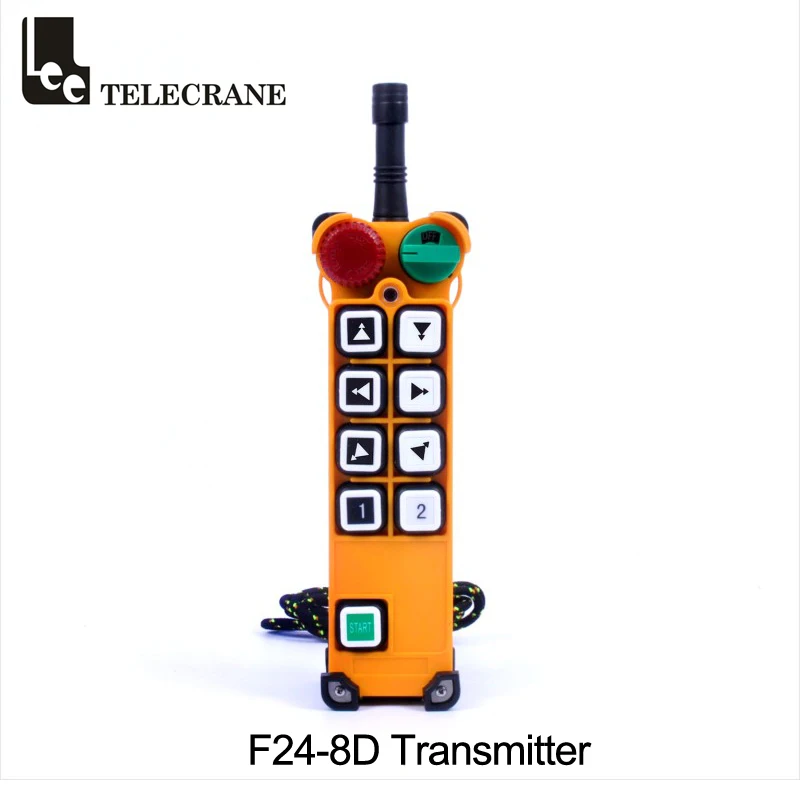 andre-Telecrane-8-Two-Steps-F24-8D-A24-8D-Industria-Crane-Radio-Remote-Control-Emitters ...