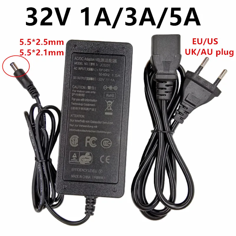 Ac Power Supply Adapter 32v | Ac Power Adapter 32v 2000ma | 32 Volt Ac ...