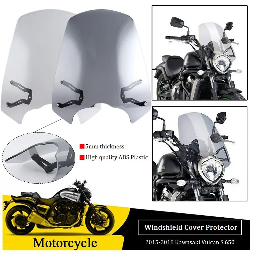 ABS Motorcycle Windscreen Windshield Cover For 2015 2016 2017 2018 ...