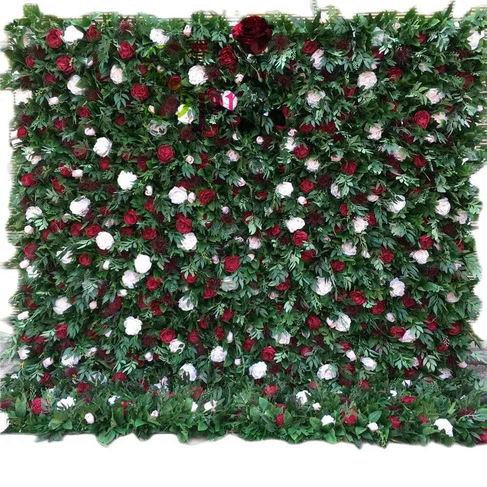 SPR-Customized-flowers-wall-wedding-decor-wedding-artificial-silk ...