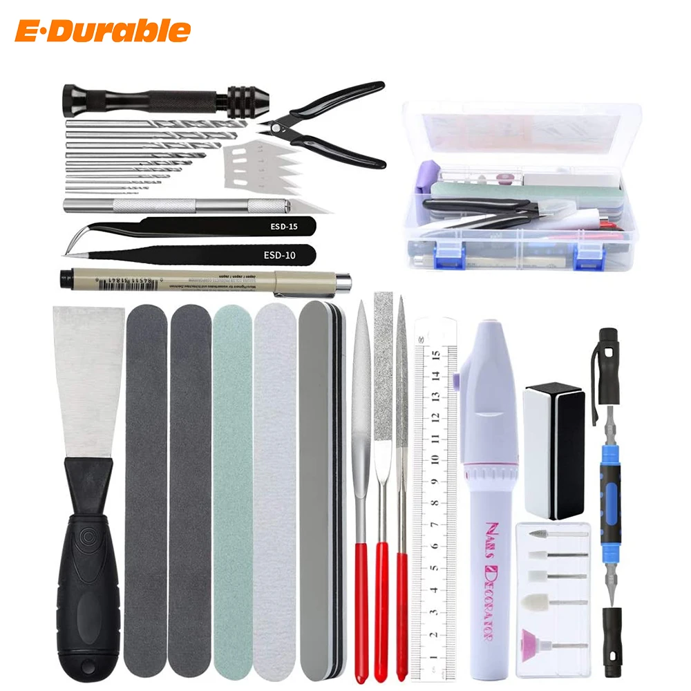 Grinding Polishing Gundam Model Tools Kit | Hobby Tools Model Building ...