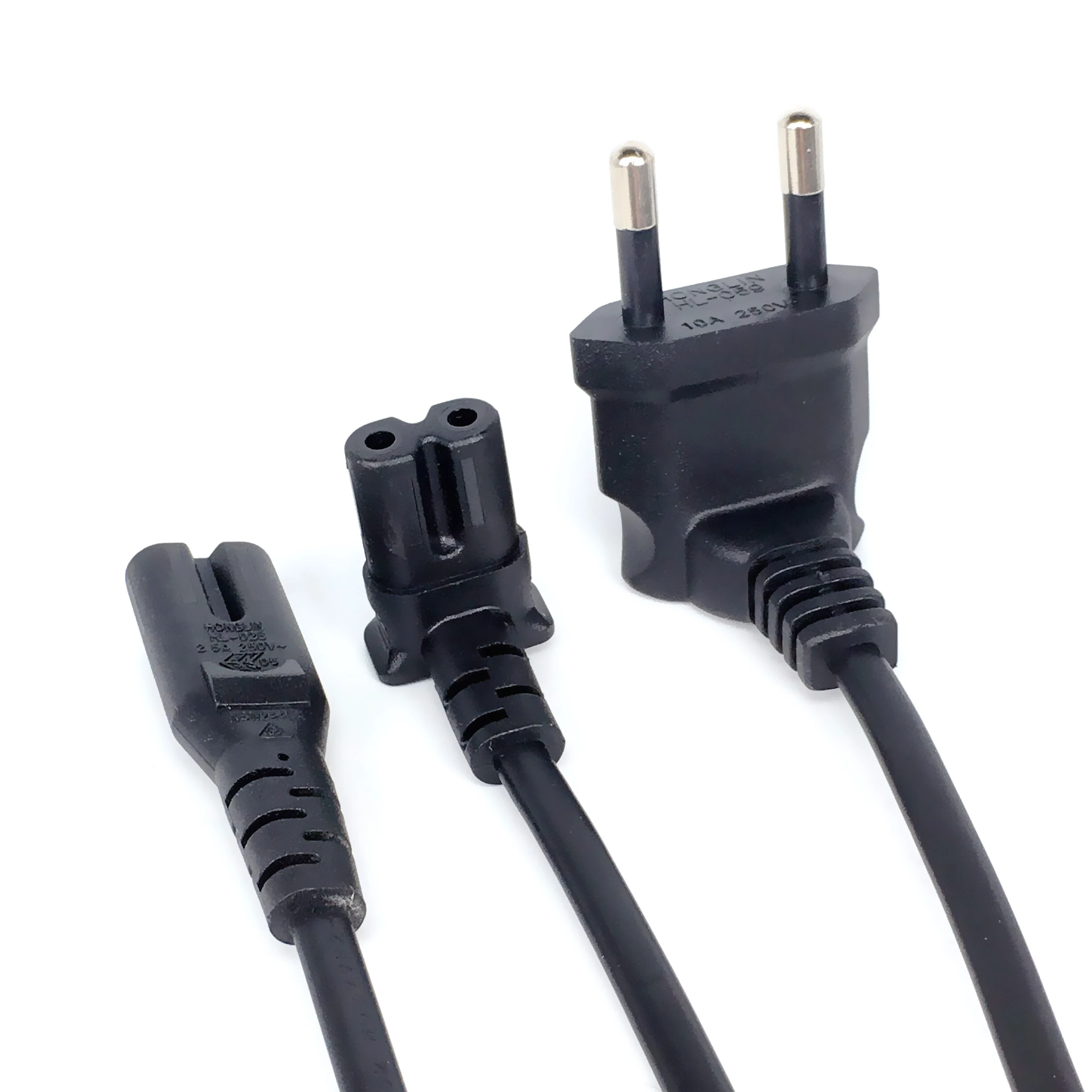 C7 90 Degree Angle Ac Power Cord For Samsung Philips Sony Led Tv Eu ...