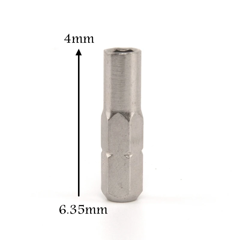 2pcs-New-6-35mm-1-4-Insert-Bit-adapter-to-System-4mm-4-Screwdriver ...