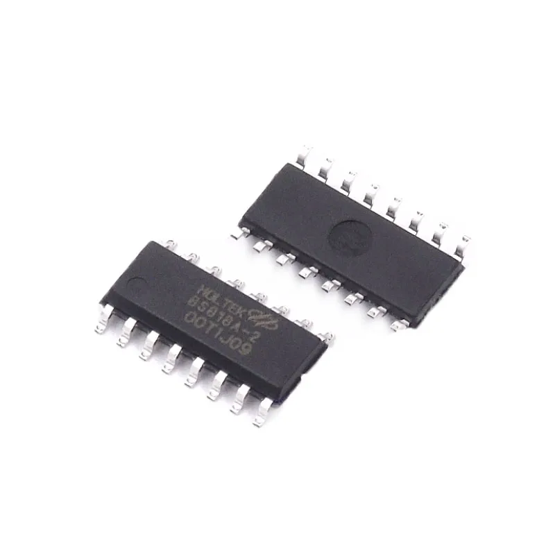10PCS BS818A-2 SOP16 BS818 SOP-16 BS818A NSOP-16 8-key capacitive touch ...