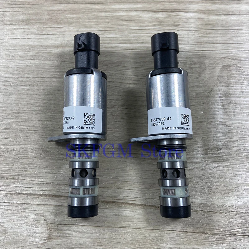 2PCS Engine Oil Control Variable Valve Timing VVT Solenoid For ...