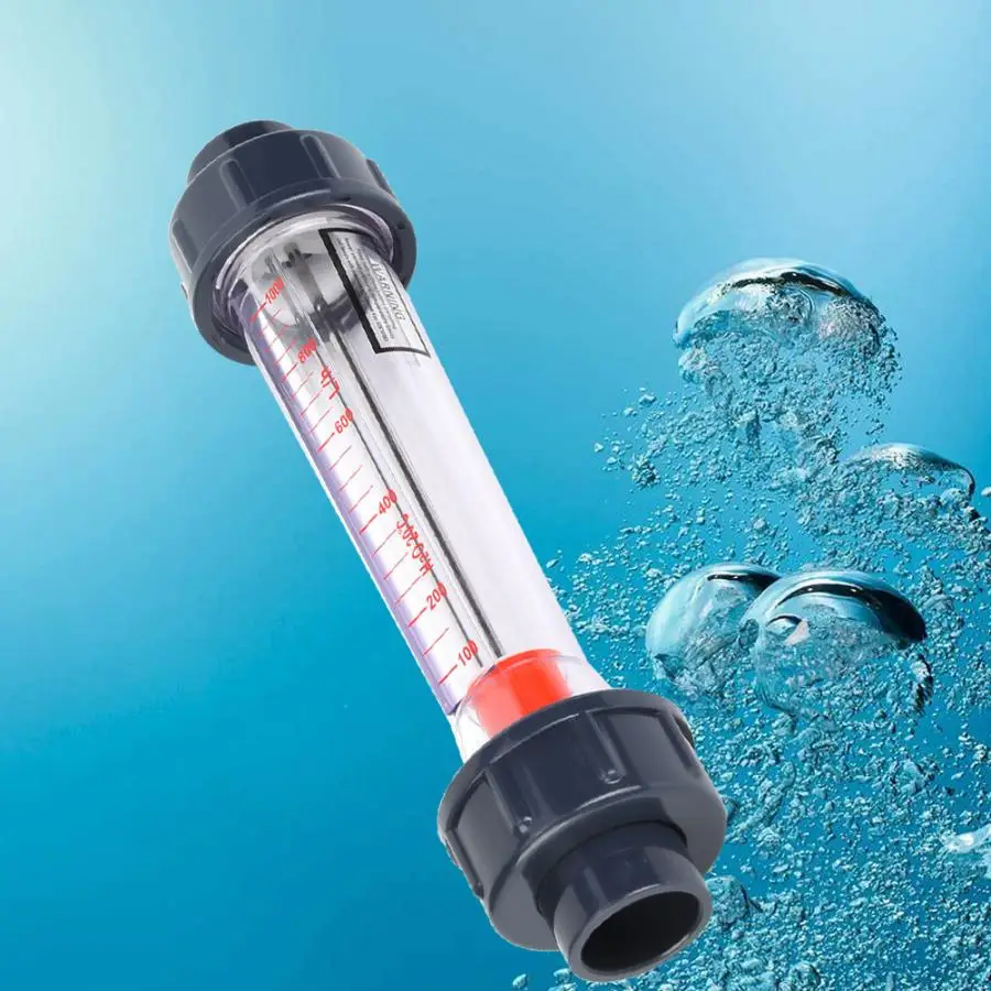 LZS 20D Flow Meter 100 1000LPH Plastic Tube High Accuracy Liquid Water ...