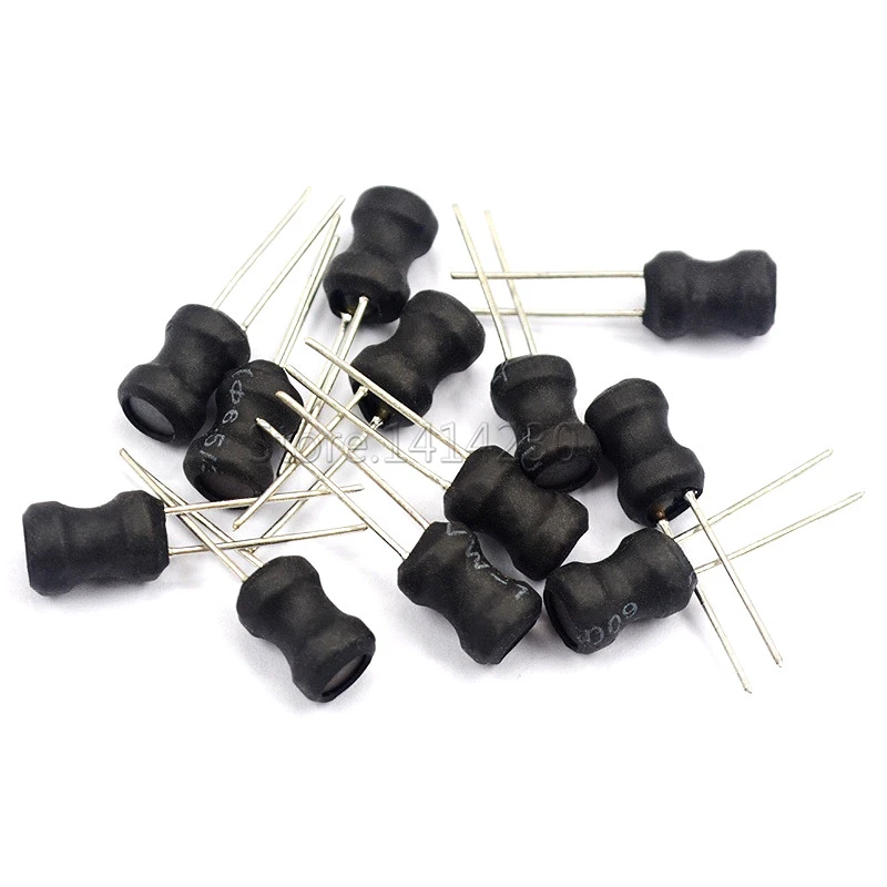 10pcs Dip Power Inductor 6*8mm 2.2uh 4.7uh 10uh 22uh 100uh 150uh 220uh ...
