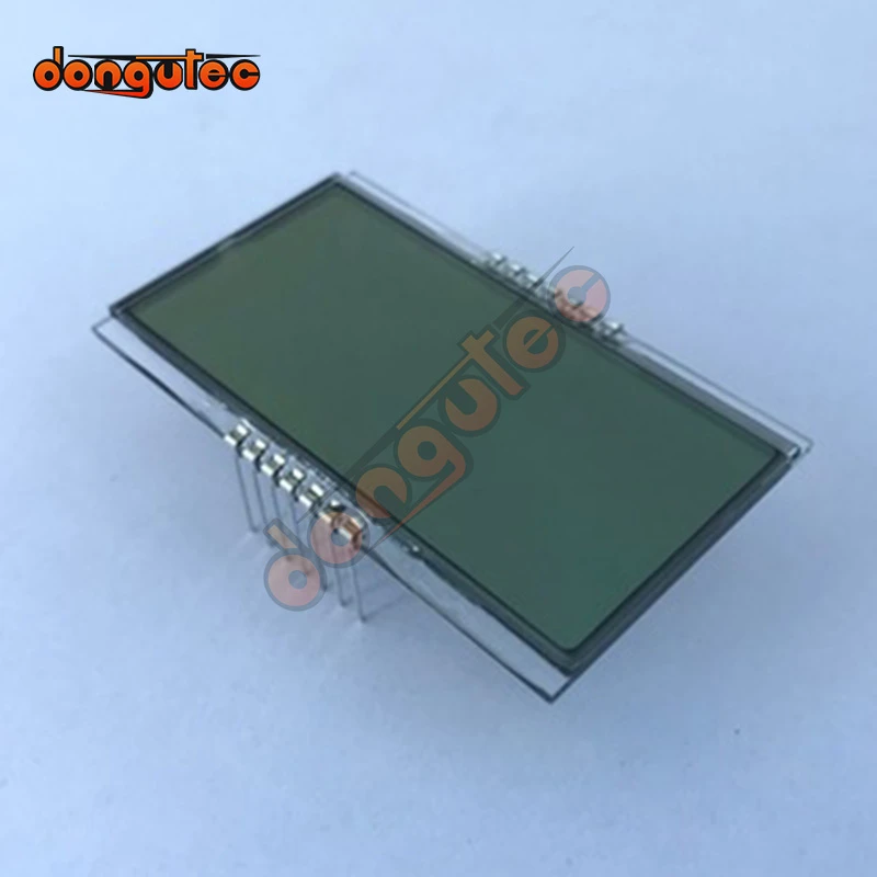 14pin Reflection 4-1/2 Digits Segment Lcd Panel 3v Yellow Green/blue ...