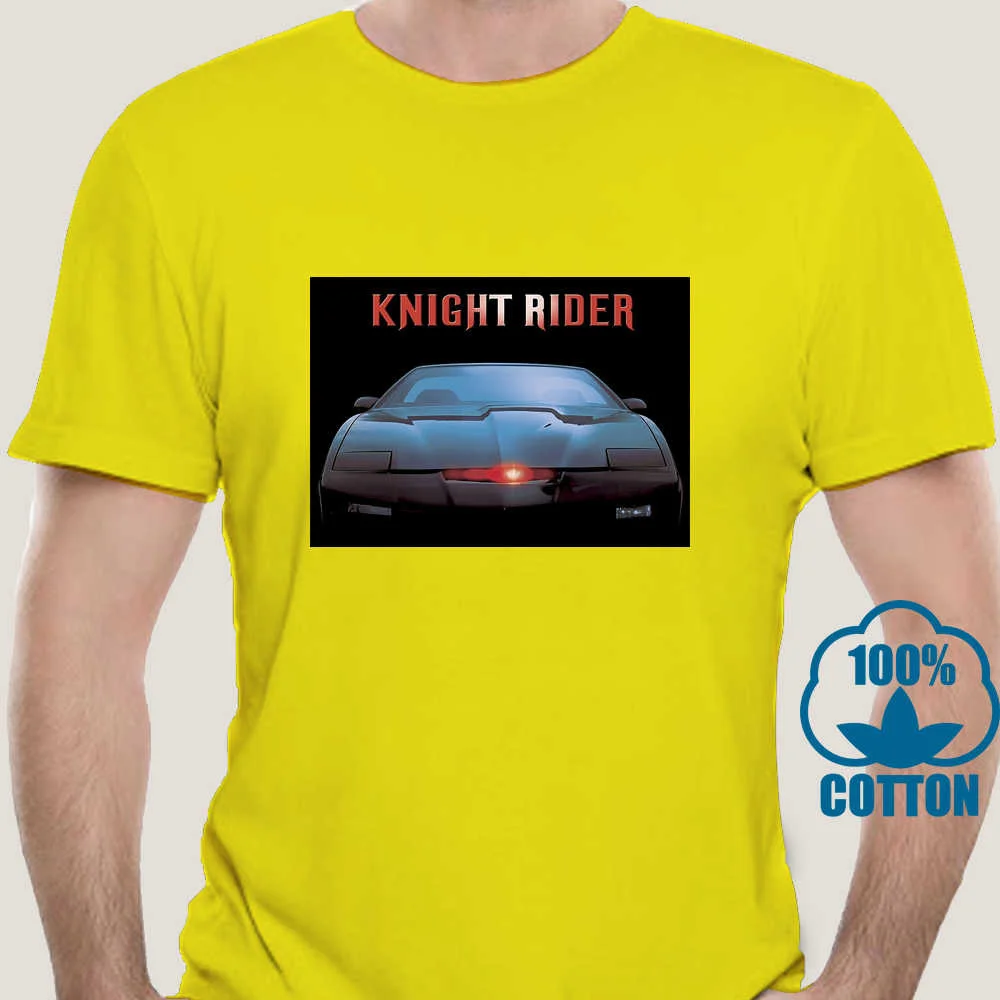 Anime Clothes Knight Rider Movie Poster t Shirt Black All Sizes 100% ...