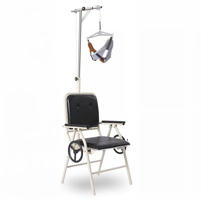 Folding-Traction-Chair-Cervical-Stretching-Device-For-Vertebra ...