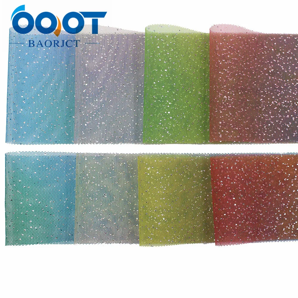 Ooot baorjct L 20107 37,80mm 5 metros colorido brilho fita de fio de ...