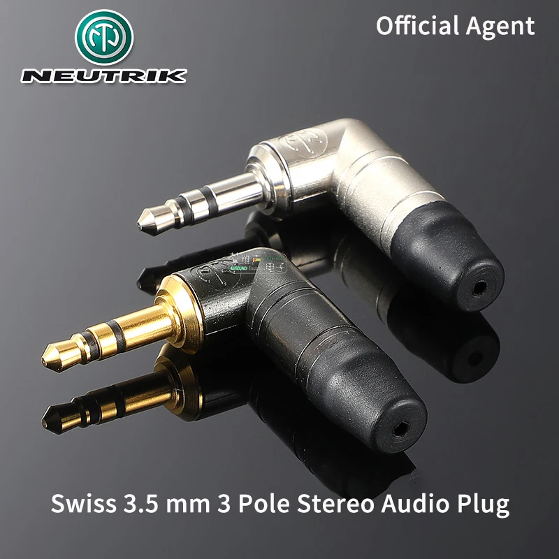 3-5mm-3-Pole-Stereo-Audio-Plug-NTP3RC-B-3-5mm-Right-angle-HiFi-Earphone ...