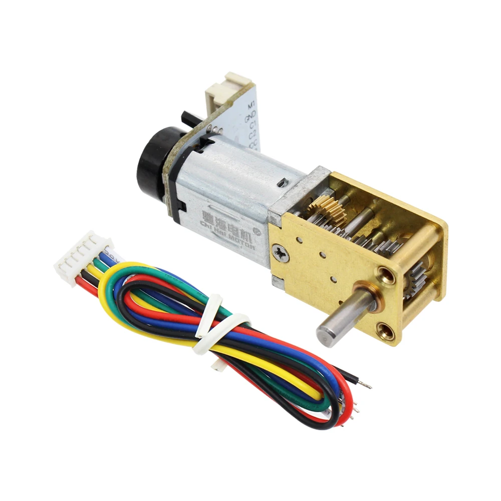 GW12-N20-Encoder-ABHL-DC-3V6V12V-Micro-Gear-Motor-Low-Speed-Electric ...