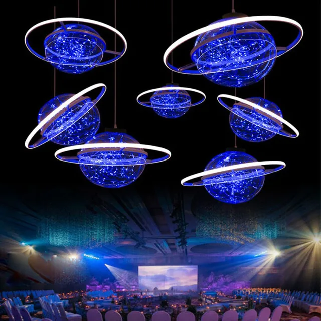 Wedding Decor Starry Props Hanging Space Ball Fantasy Starry Wedding ...