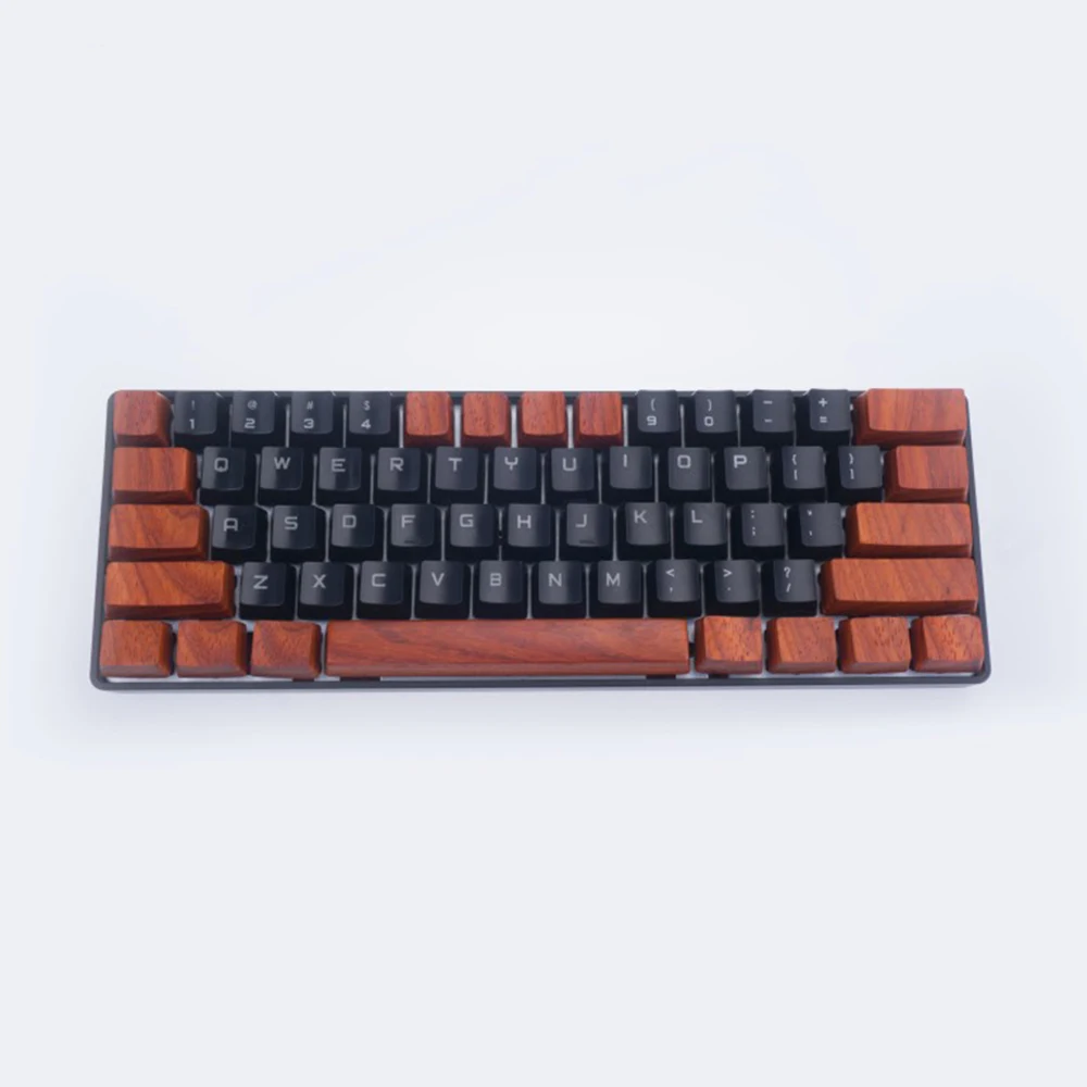 Safflower-Wooden-Keycap-For-Cherry-Mx-Switch-Mechanical-Keyboard-R1-R2 ...